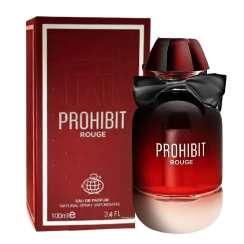GENERICO Fragrance world Prohibit Rouge Edp 100ml | falabella.com