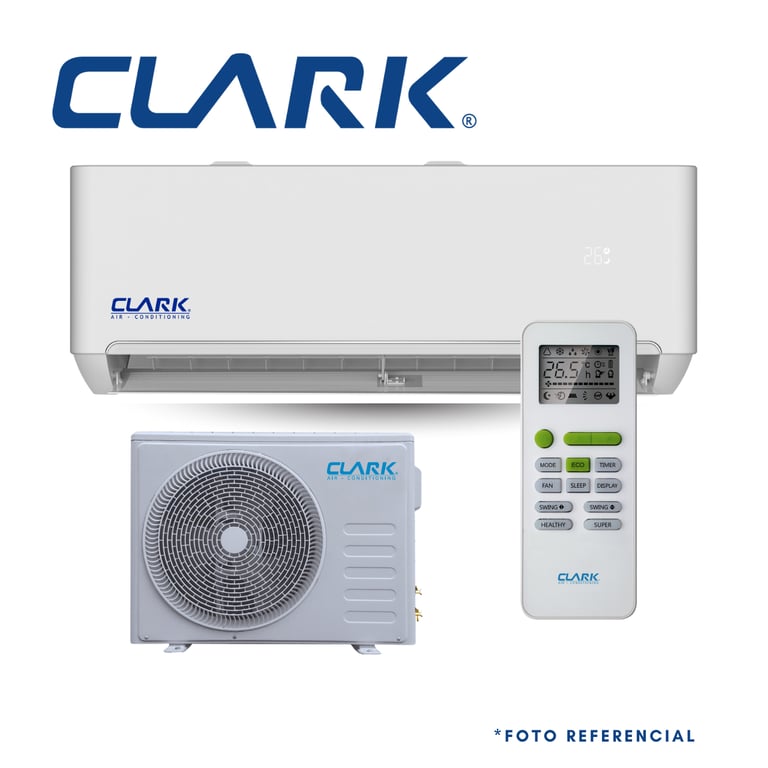 CLARK AIRE ACONDICIONADO SPLIT MURO ONOFF 9000BTUhr CLARK | falabella.com