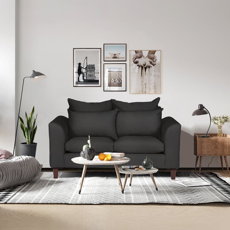 CASA WOW DECO SOFA ASTURIAS 2C GRIS | falabella.com