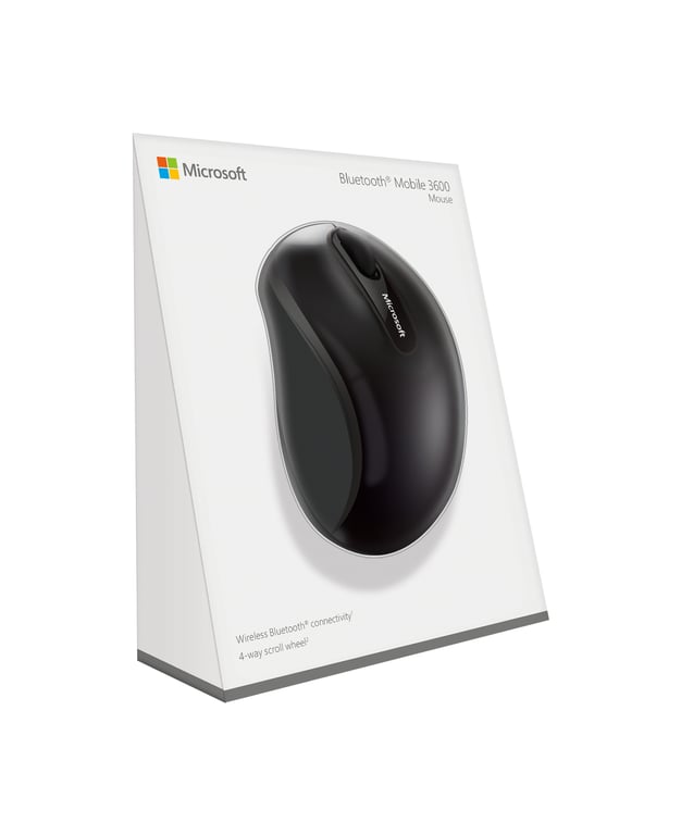 MICROSOFT Bluetooth Mobile Mouse 3600 Negro Microsoft | falabella.com