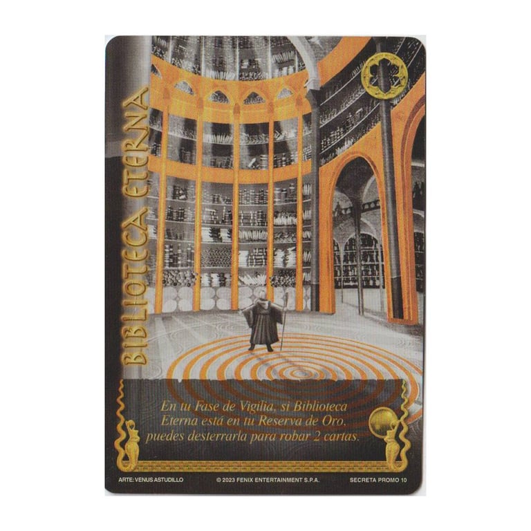 MITOS Y LEYENDAS Carta Promo Secreta Biblioteca Eterna Myl | falabella.com