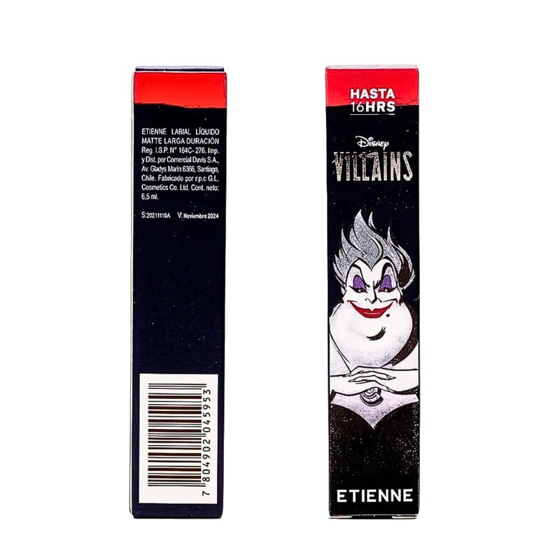 ETIENNE Labial Liquido Matte Etienne Ursula 15 Color Rojo | falabella.com