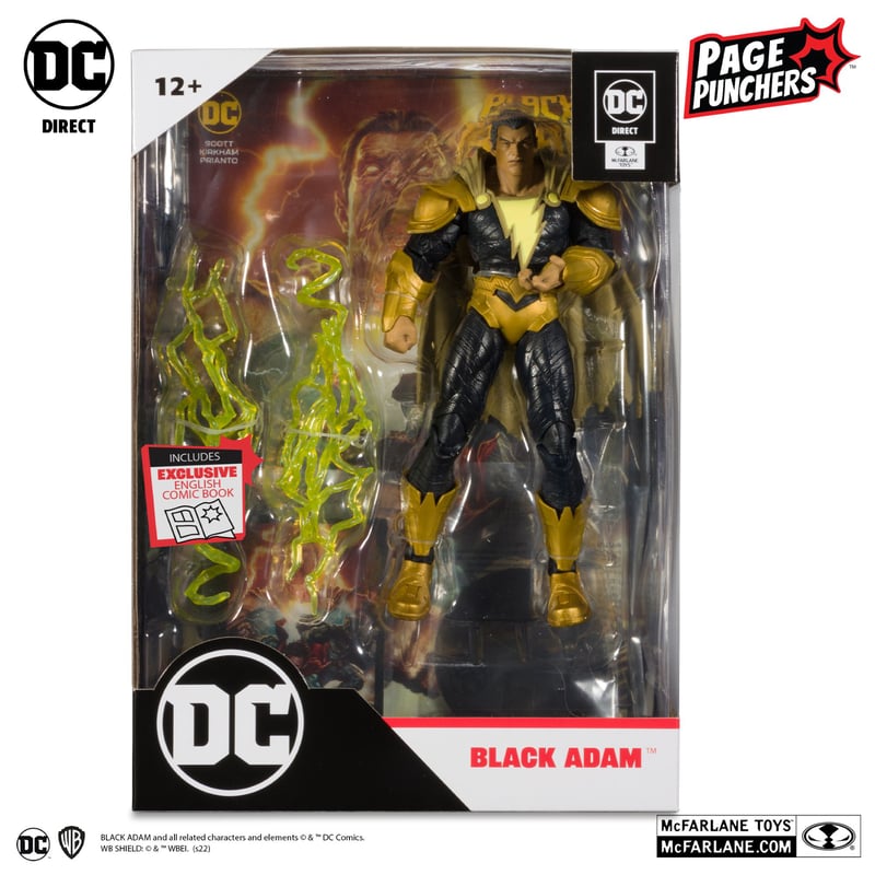 DC COMICS Figura Articulada 28 Cm. Black Adam Macfarlane DC Comics ...
