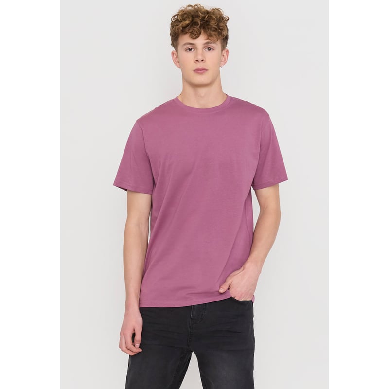 CORONA Polera Hombre Lisa Rosado R-Neck Corona | falabella.com