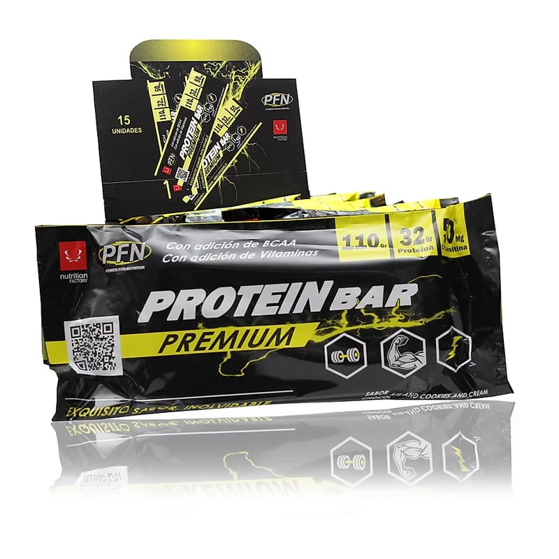 GENERICO Barra De Proteina Premium Naranja 32 Gr De Proteina, Caja 15 ...