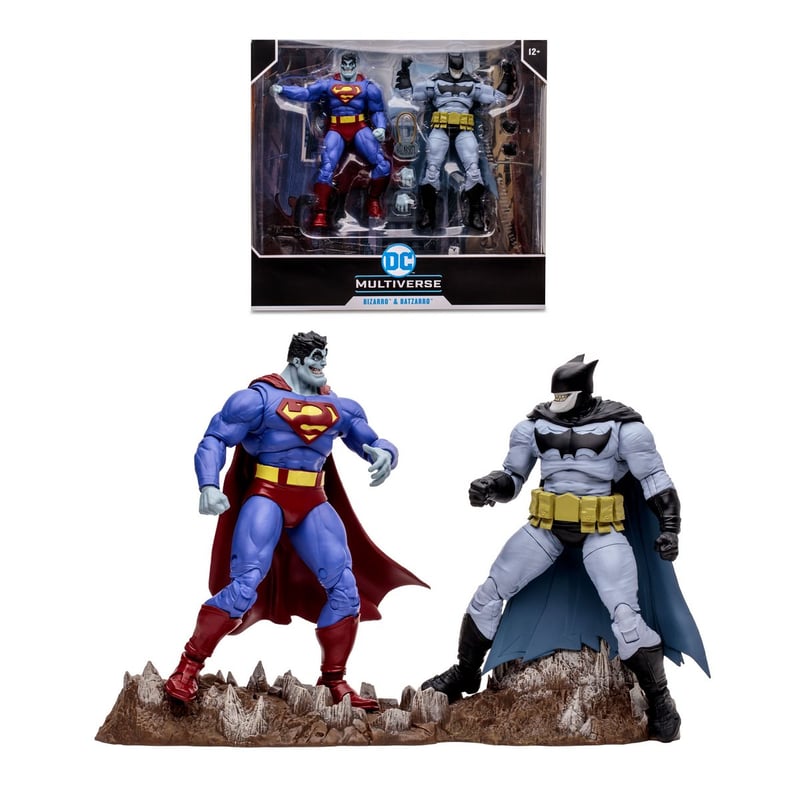 DC COMICS PACK 2 FIGURAS DE XX CMS DC COLLECTOR 2PK BIZARRO & BATZARRO ...