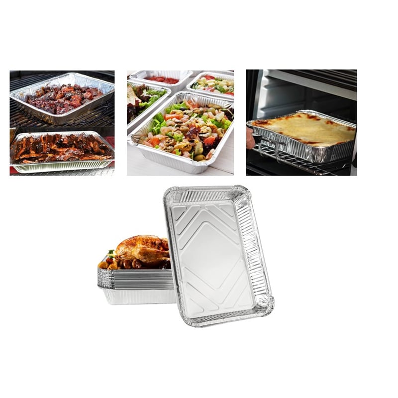 Pack 4 Molde Desechable De Aluminio | Sodimac - Falabella