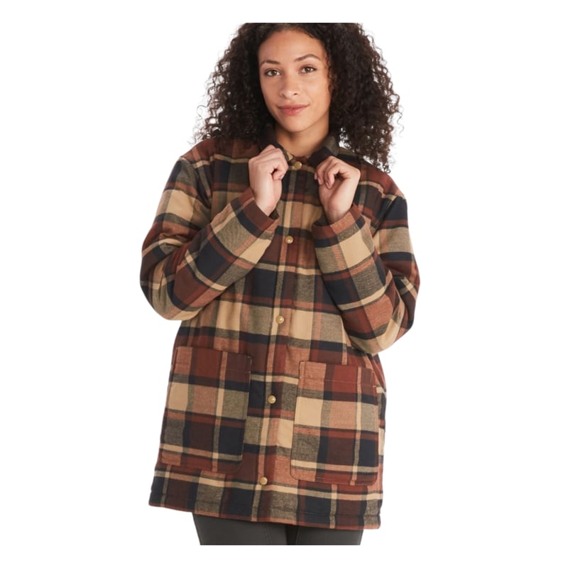 MARMOT Chaqueta Lanigan Flannel Chore Coat Café MARMOT._ | falabella.com
