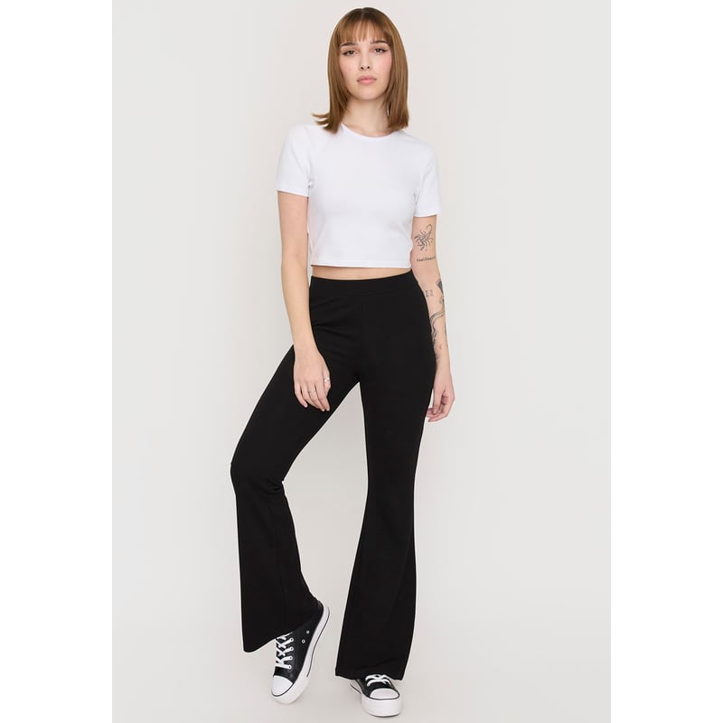 CORONA Calza Mujer Flare Negro Corona | falabella.com