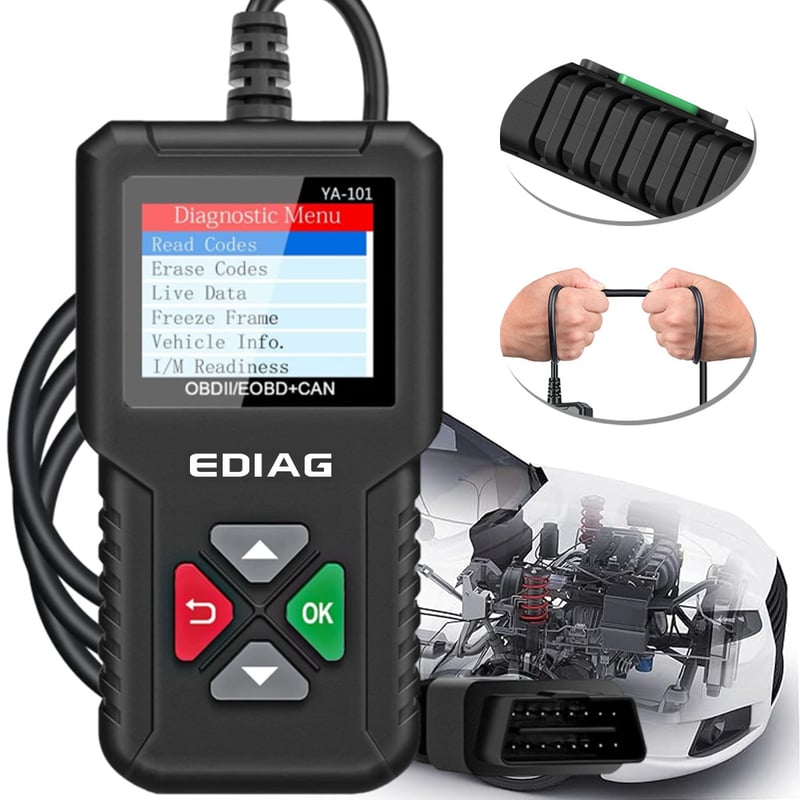 EDWINAYY Escaner Automotriz Obd2 Eobd Multimarcas | falabella.com