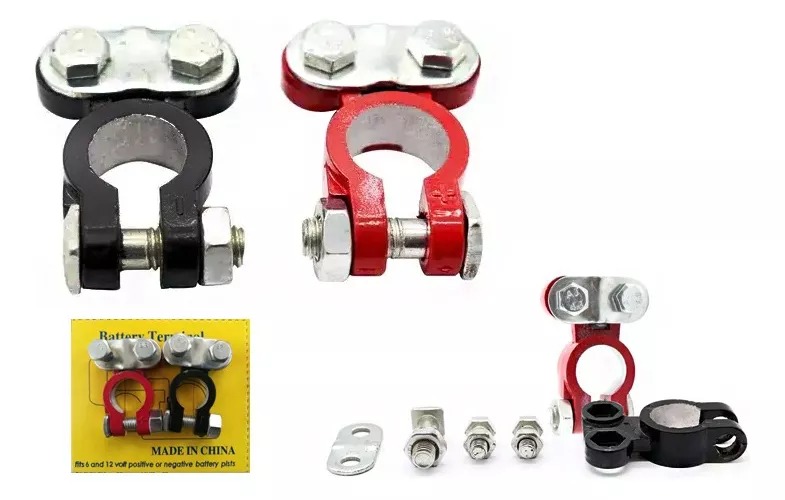 Bornes Terminales Para Batería Auto 12v Positivo Negativo | Sodimac ...