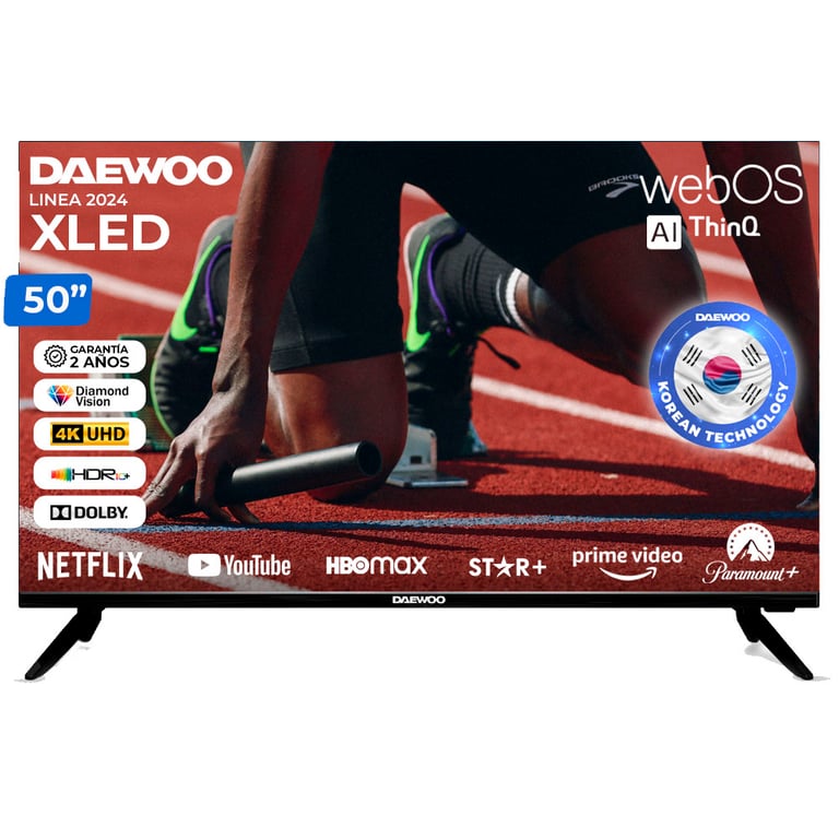DAEWOO Televisor Smart Tv Daewoo 50 Webos Linea Xled 2024 | falabella.com