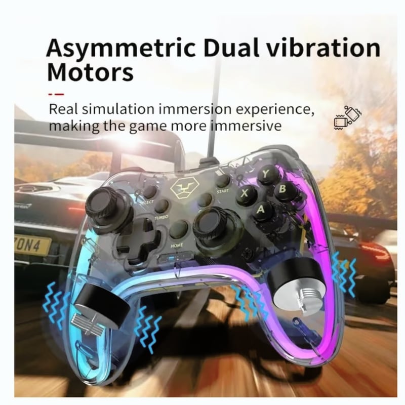 GENERICO Joystick Lehuaj Phantom Rgb Control Inalámbrico Para Gamers ...