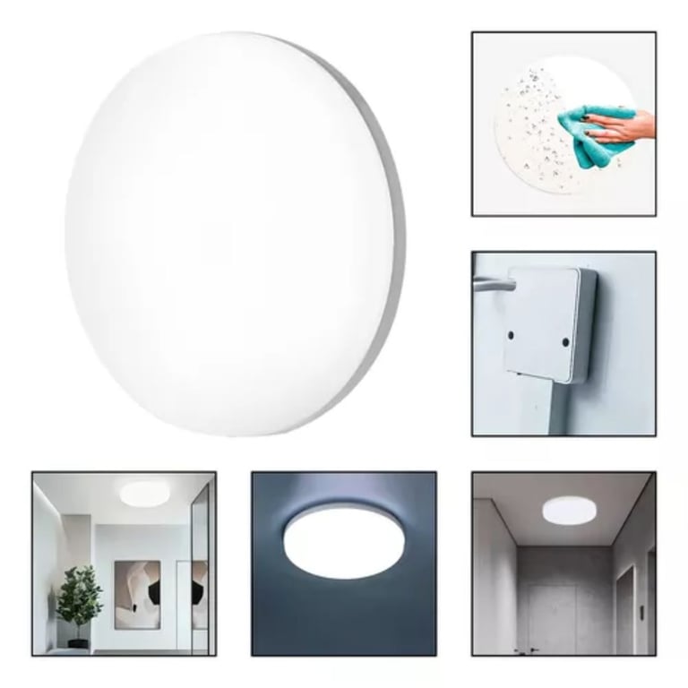 GENERICO Foco Sin Bordes Led Techo Plafon Sobrepuesto De 48w Luz Fria ...