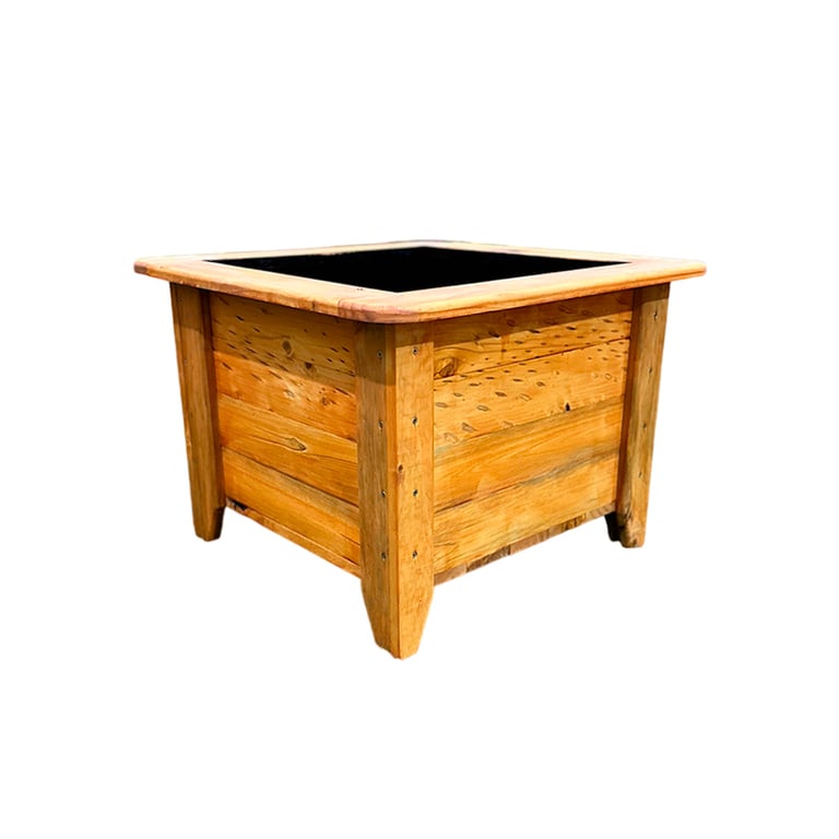 Macetero O Jardinera De Madera Color Alerce 66x66x48 | Sodimac - Falabella