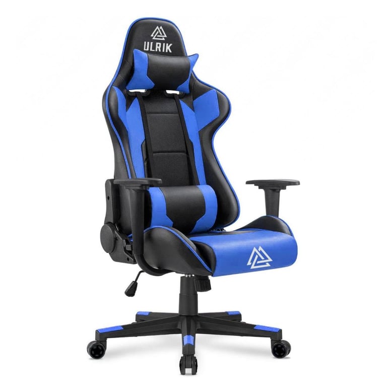 ULRIK Silla Gamer de Oficina Profesional Ulrik Azul - Azul | falabella.com
