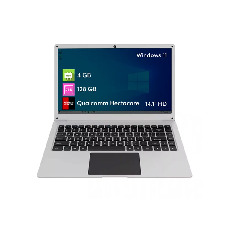 HYUNDAI Notebook Hyundai Hybook Qualcomm 4GB 128GB SSD 14 HD Win11 ...