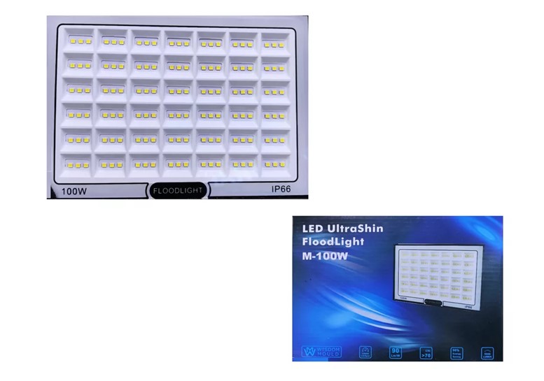 Foco Led Plano Proyector De Área Exterior Reflector Ip66 | Sodimac ...