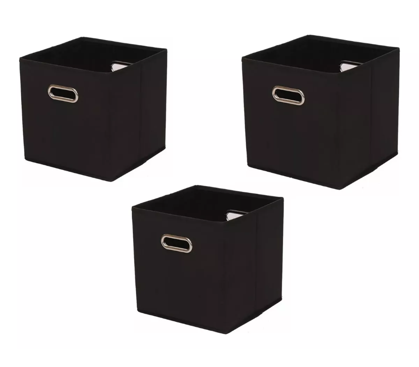 Pack 3 Cajas Cubo Organizador Plegable Tela Closet Ropa Etc | Sodimac ...