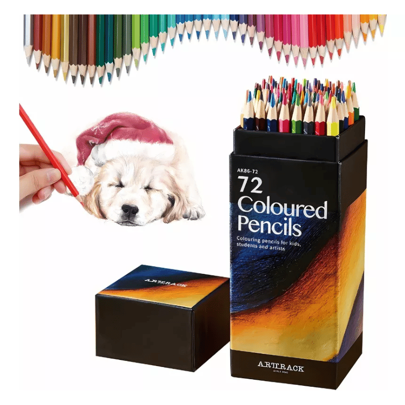 GENERICO Kit 72 Lapices Para Colorear Arte Dibujo Profesionales ...