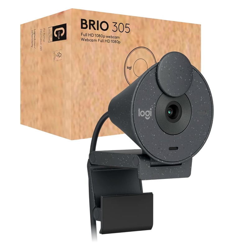 LOGITECH Camara Webcam Logitech Brio 305 Full Hd 2mp 30fps Usb-c ...