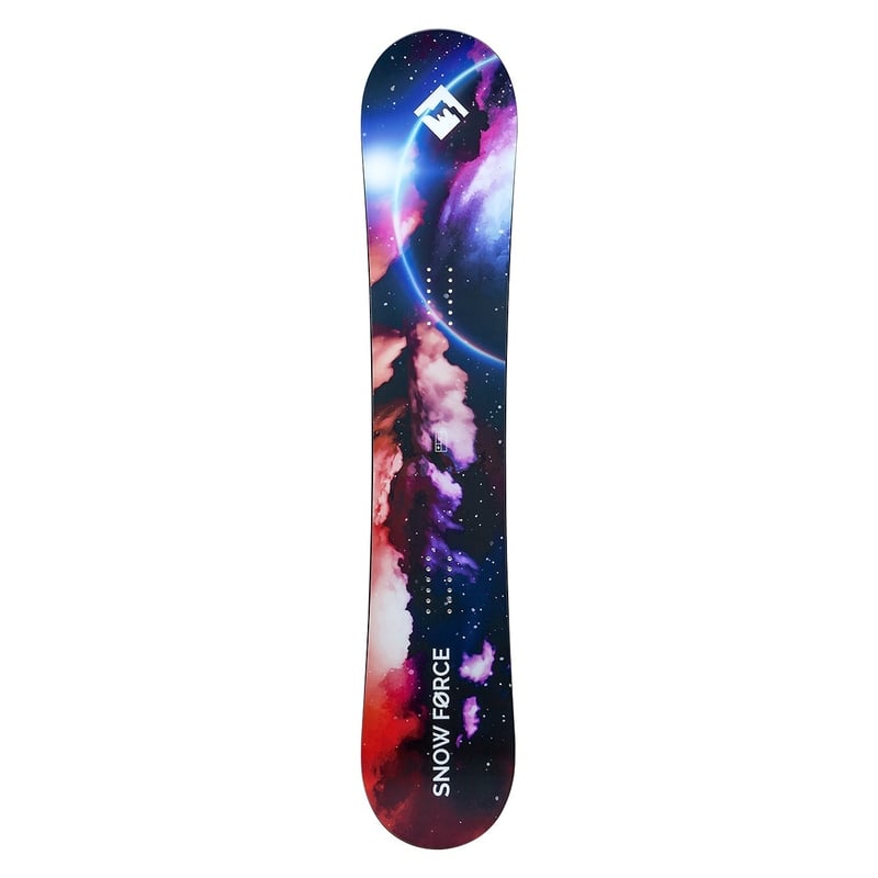 SNOW FORCE TABLA SNOWBOARD ALL MOUNTAIN CAMBER GALAXY 163 CM ...