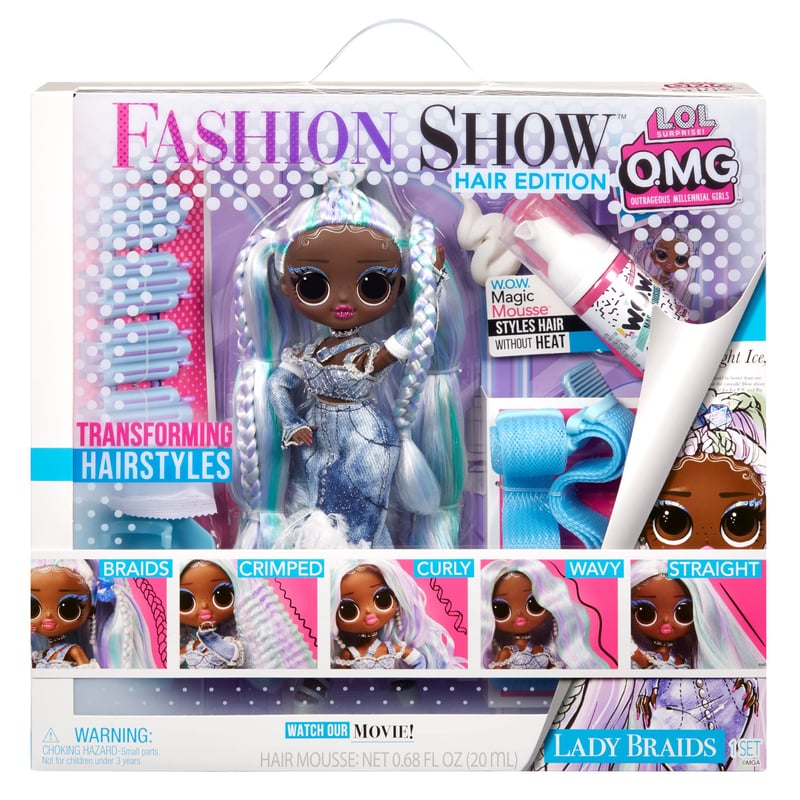 LOL SURPRISE Muñeca Lady Braids Queen Show Peinados Mágicos Lol Suprice ...
