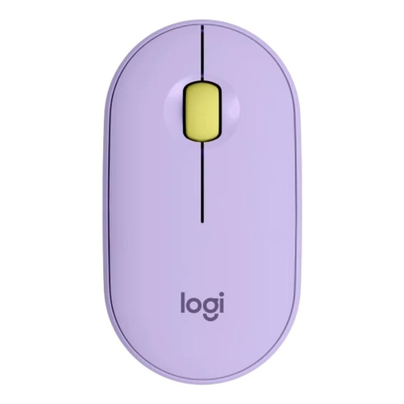 LOGITECH Mouse Wireless Bluetooth Logitech Pebble M350 Lavanda Violet ...
