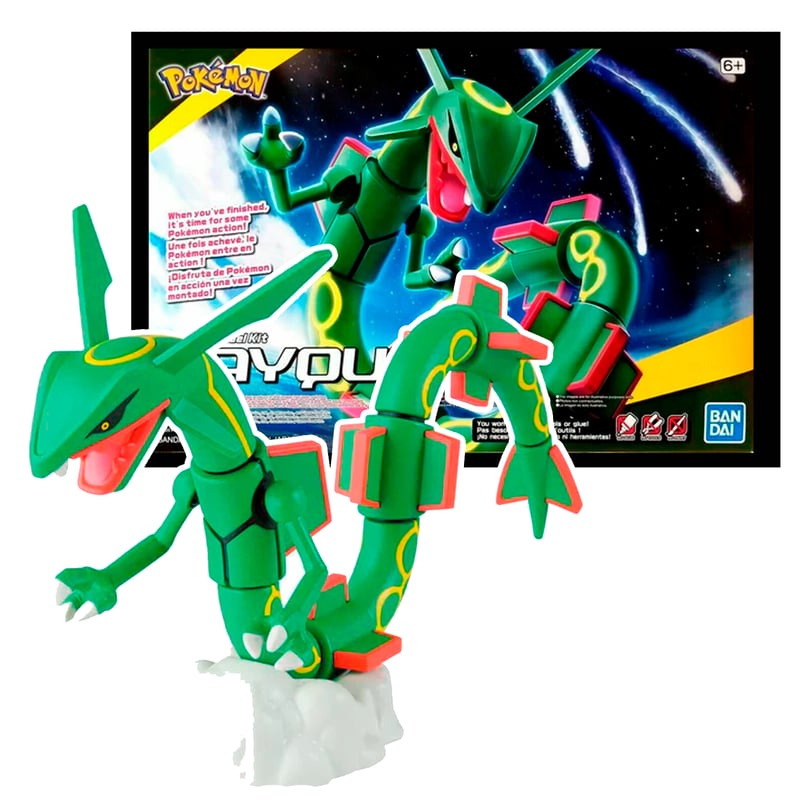 BANDAI MODEL KIT POKEMON RAYQUAZA BANDAI HOBBY | falabella.com