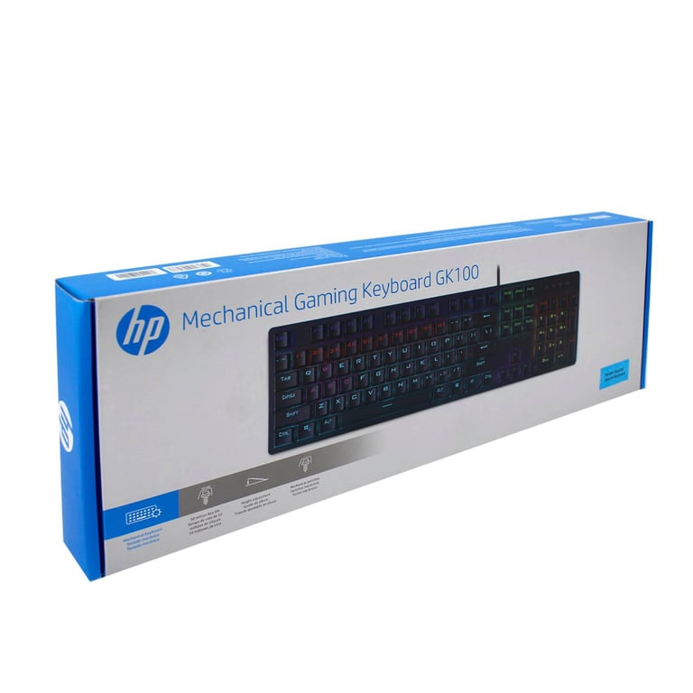 HP Teclado Gamer Hp Mecanico GK100Q | falabella.com
