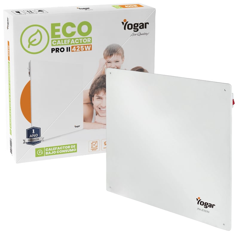 YOGAR Panel Calefactor PRO II de Bajo Consumo 425W YOGAR | falabella.com