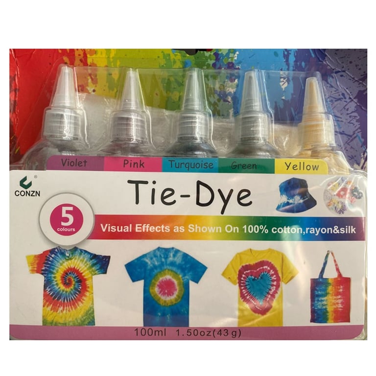 GENERICO Kit De Tintes Para Teñir Telas Juego De Tintura Para Ropa ...