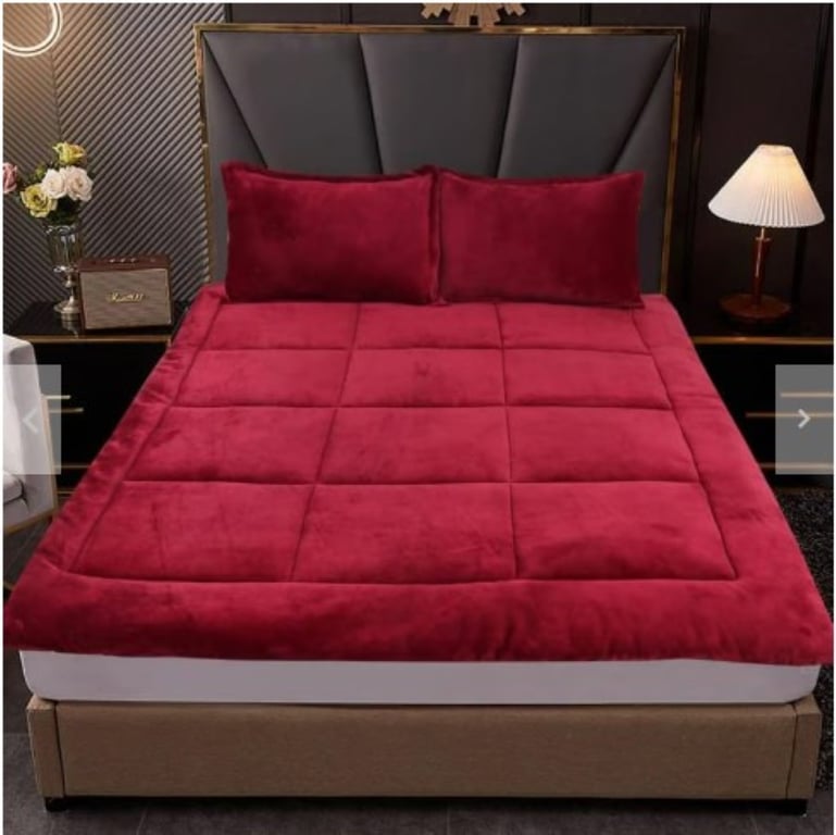 TOPPER ACOLCHADO BURDEO CUBRE COLCHON KING TF | Sodimac - Falabella