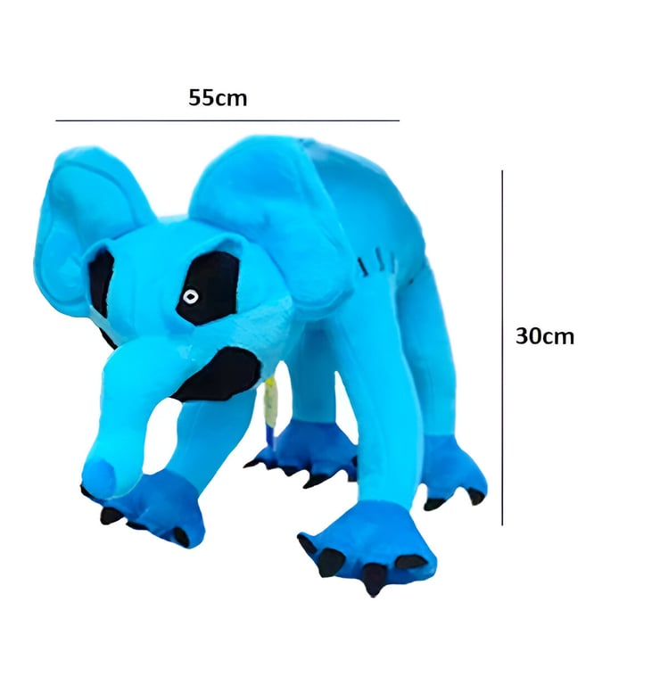 GENERICO Bubba Bubbaphant Monster Peluche Smiling Critters Grande ...