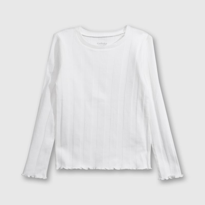 COLLOKY Polera Niña Blanco 53800 Colloky._ | falabella.com