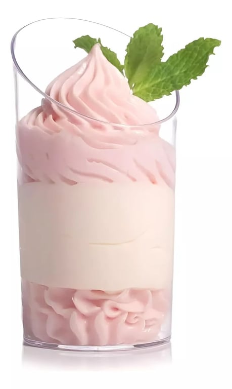 32 Vasos Para Postres Vasos Plasticos Vasos Acrilicos 165ml | Sodimac Chile