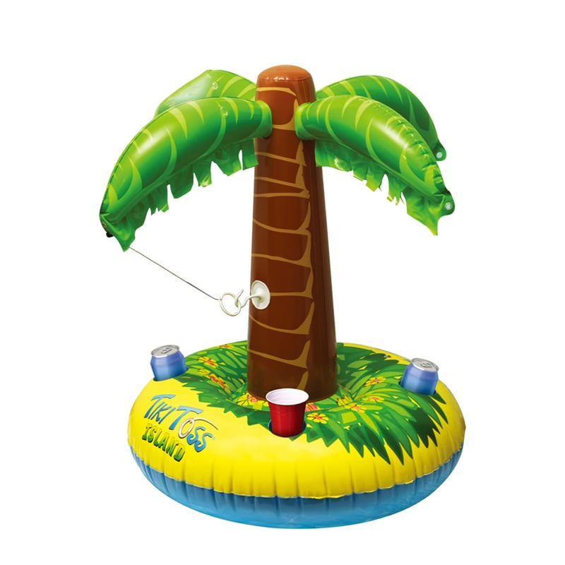 GENERICO Palmera Inflable Flotador Posa Vaso Juego Piscina Verano ...