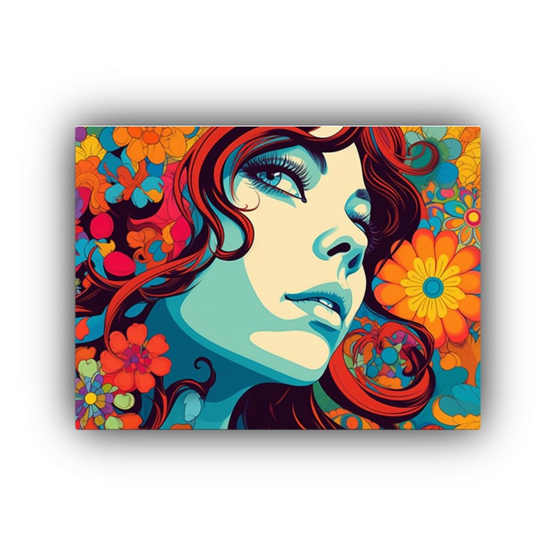 GENERICO Pinturas Decorativas Pop Art De Ranitas Exuberantes Y Psicod ...