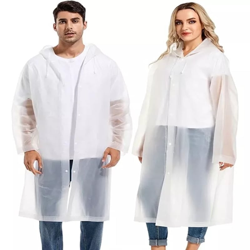 GENERICO X2 Capa Poncho Impermeable Mujer Poncho Para Lluvia Hombre ...