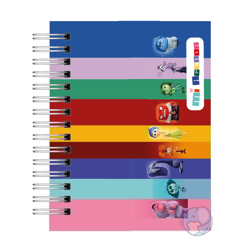 ELEFANTE AZULL Agenda Inside Out Intensamente | falabella.com