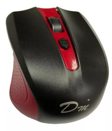 GENERICO Mouse Óptico Inalámbrico Rojo para PC | falabella.com