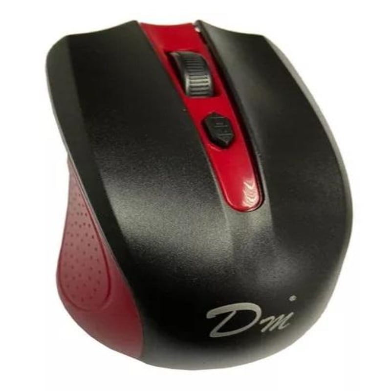 GENERICO Mouse Óptico Inalámbrico Rojo para PC | falabella.com