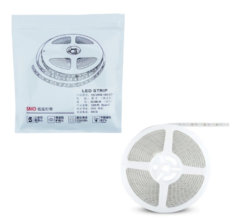 ROLLO LED 3528 BLANCO 5 MTS USO INTERIOR 12 VOLT 600 LED | Sodimac ...