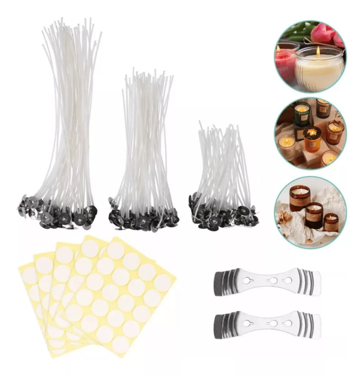 Mecha De Vela Pabilos Para Velas Diy 150 Uds Con Wick Tabs | Sodimac ...