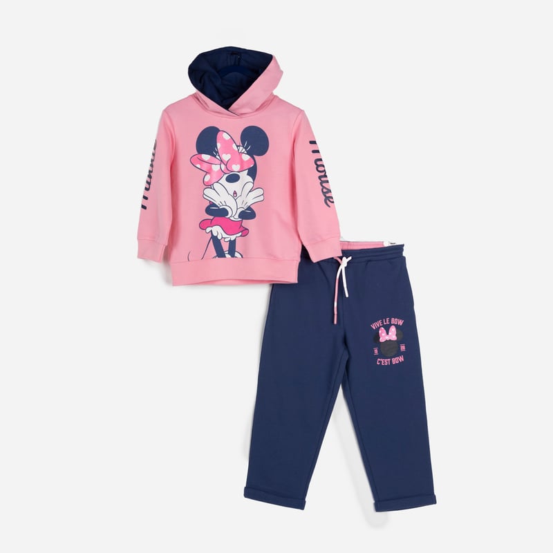 DISNEY Buzo Niña Vive Le Bow Minnie Rosado Disney | falabella.com