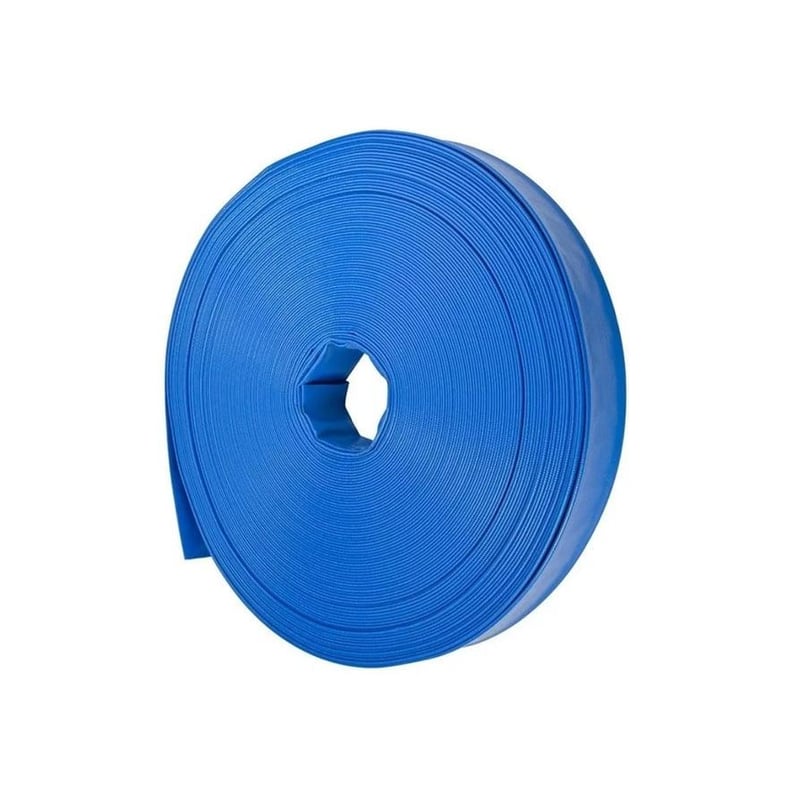 GENERICO Manguera Plana Azul de 10 Metros - 2 Pulgadas 6 Bar ...