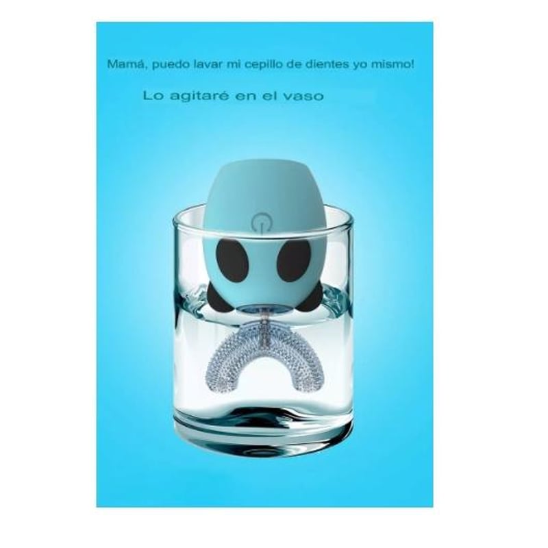 GENERICO Cepillo Dental Eléctrico Infantil Ultrasónico 360° | falabella.com