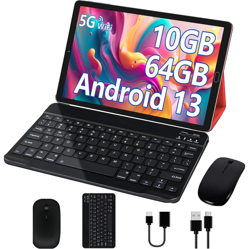 GOODTEL Tablet Goodtel Android 13 G2 101 64GB Roja 10GB RAM 20Ghz WIFI ...
