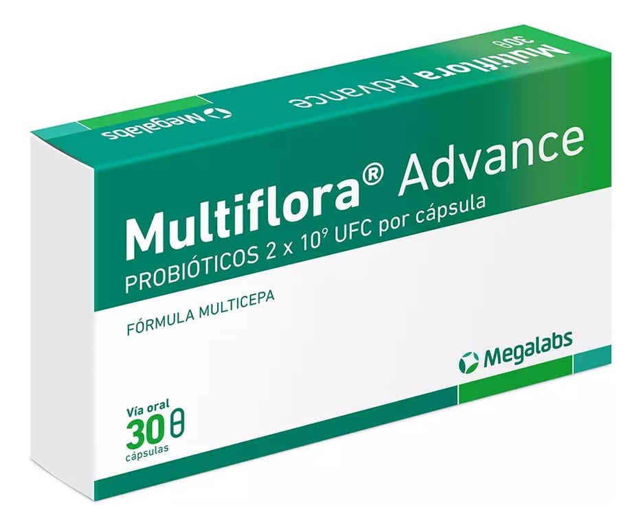 NUTRAPHARM Multiflora Advance Probióticos 30 Cápsulas | falabella.com
