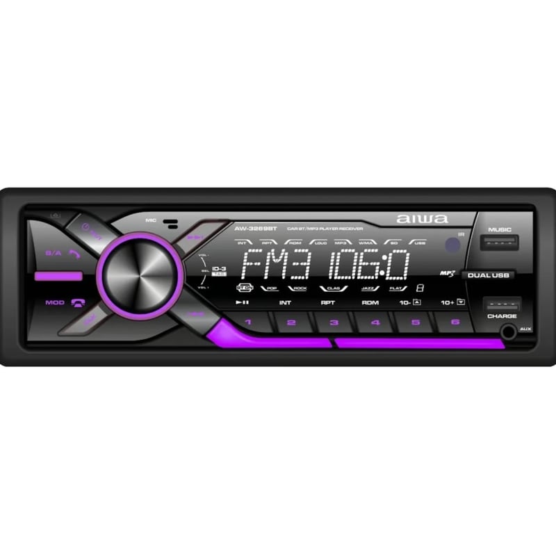 Radio De Auto Aiwa Aw-3269 Mp3 Usb Bluetooth | Sodimac - Falabella